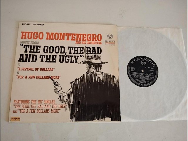 HUGO MONTENEGRO - The Good, The Bad And The Ugly US LP