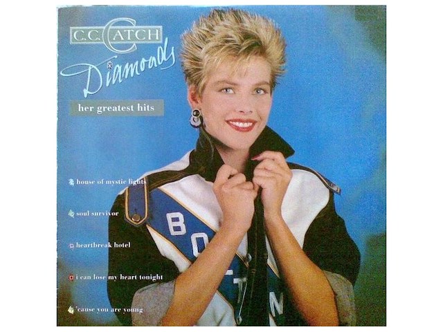 C.C. Catch – Diamonds - Her Greatest Hits LP Samo Omot