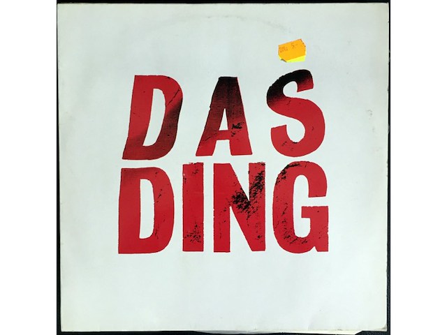 Various ‎– Das Ding LP (MINT,Germany,1989)