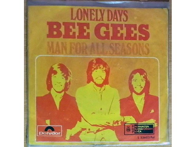 SP BEE GEES - Lonely Days / Man For All Seasons (1970)