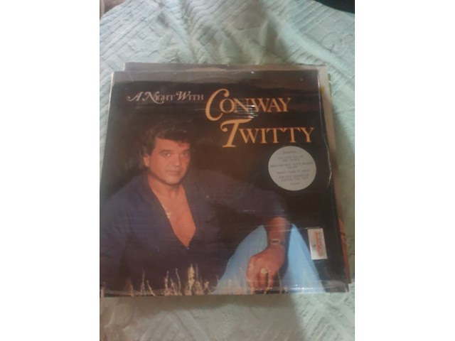 Conway Twitty ‎– A Night With Conway Twitty - nova