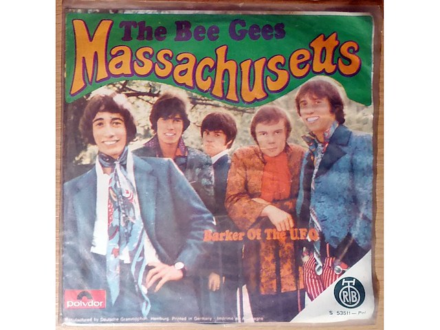 SP BEE GEES - Massachusetts (1968) VG+/VG, veoma dobra