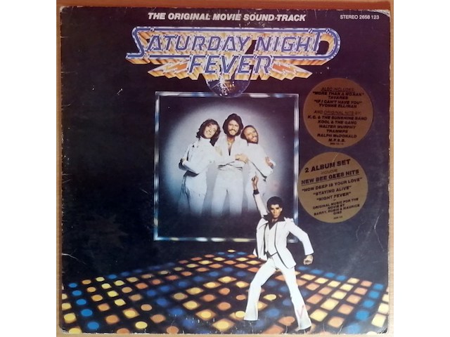 2LP BEE GEES - Saturday Night Fever (1978) VG-/VG+