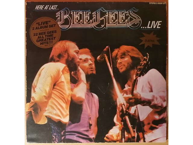 2LP BEE GEES - Here At Last - Live (1989) samo jedan LP