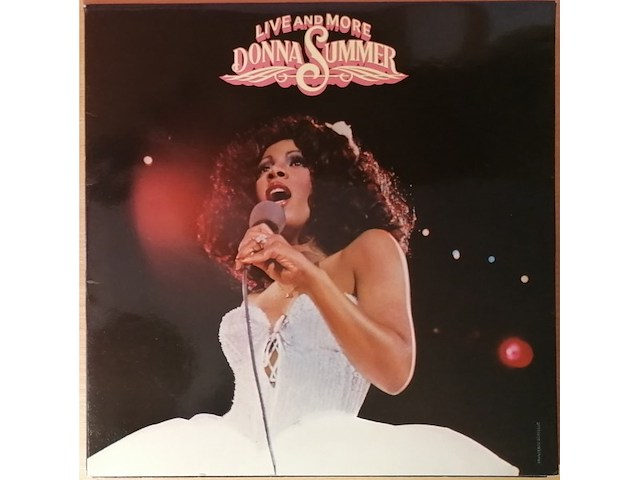 2LP DONNA SUMMER - Live And More (78) Germany PERFEKTNA