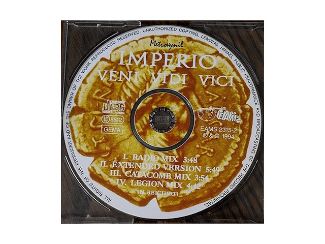 Imperio - Veni Vidi Vici