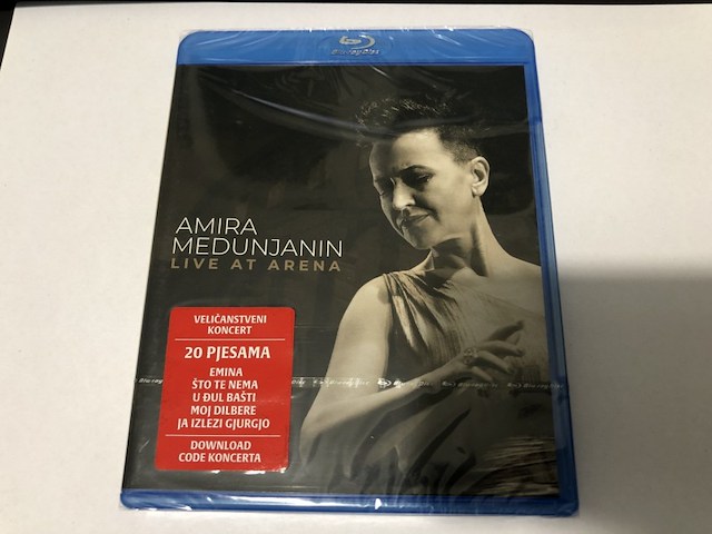 Amira Medunjanin – Live At Arena	 Blu-ray U Foliji