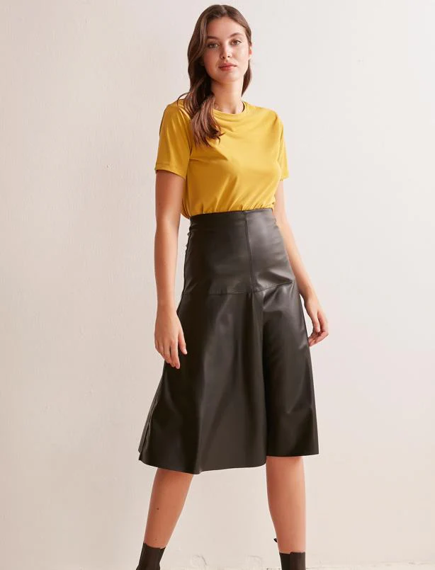 Leather Skirt