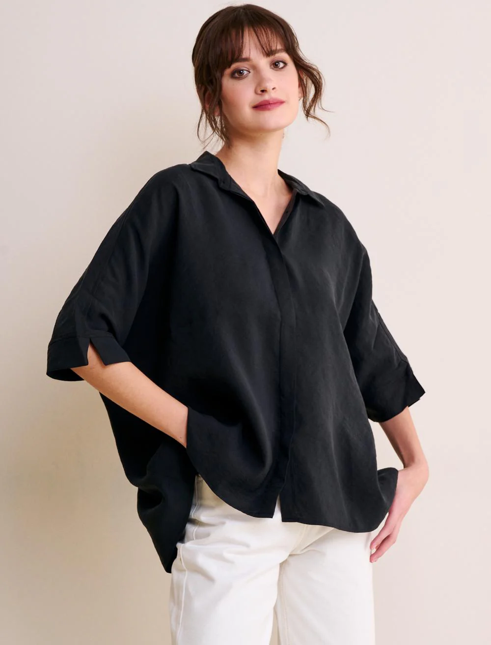 Black Modal Shirt