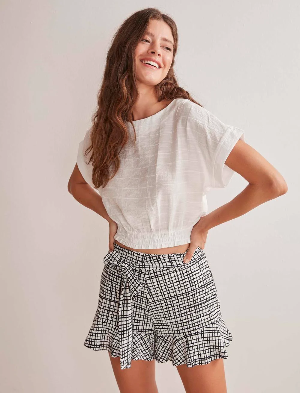 Bluza sa čamac izrezom