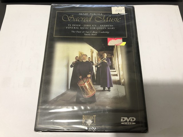 DVD - Henry Purcell ‎– Sacred Music