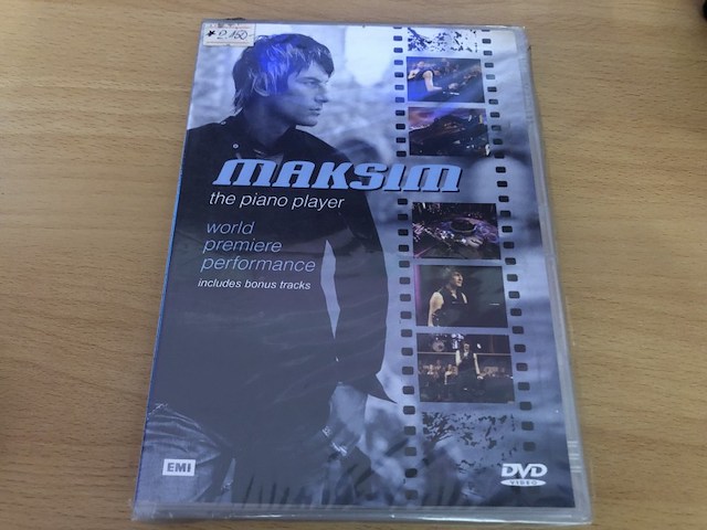 DVD Maksim ‎– The Piano Player