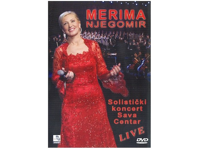 DVD Merima Njegomir ‎– Solistički Koncert Sava Centar