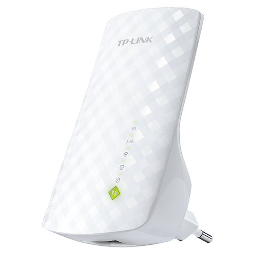 TP-LINK RE200 Range Extender, 802.11 ac, do 433Mbps, Dual Band (2.4 GHz & 5 GHz)