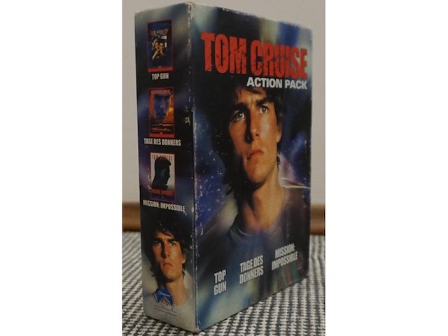 Tom Cruise - Action Pack / 3 DVD box set