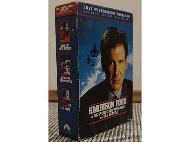 Harrison Ford / Sean Connery - 3 DVD box set