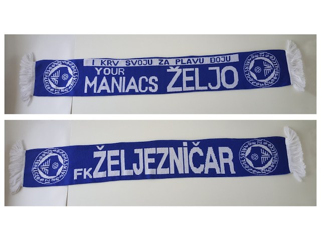 FK Željezničar Sarajevo šal -  Manijaci