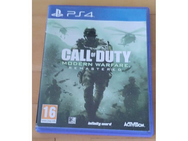 Ps4 Call Of Duty Modern Warfare -remastered-