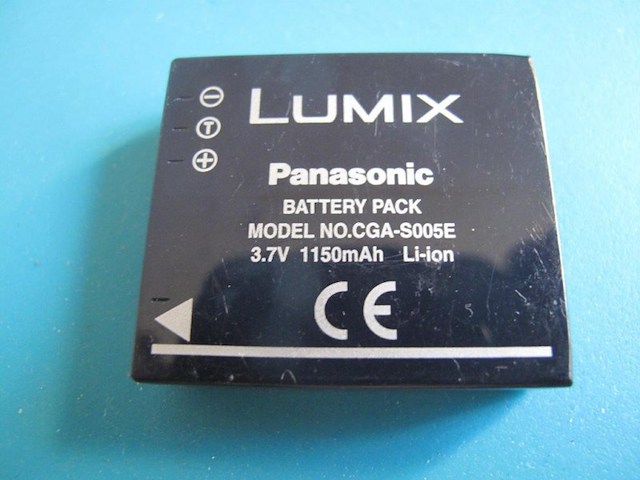 Panasonic Lumix baterija CGA-S005E za fotoaparate