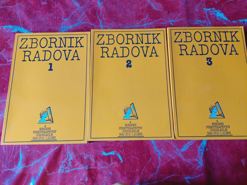 ZBORNIK RADOVA - 1- 3 - kongres psihoterapeuta 1983