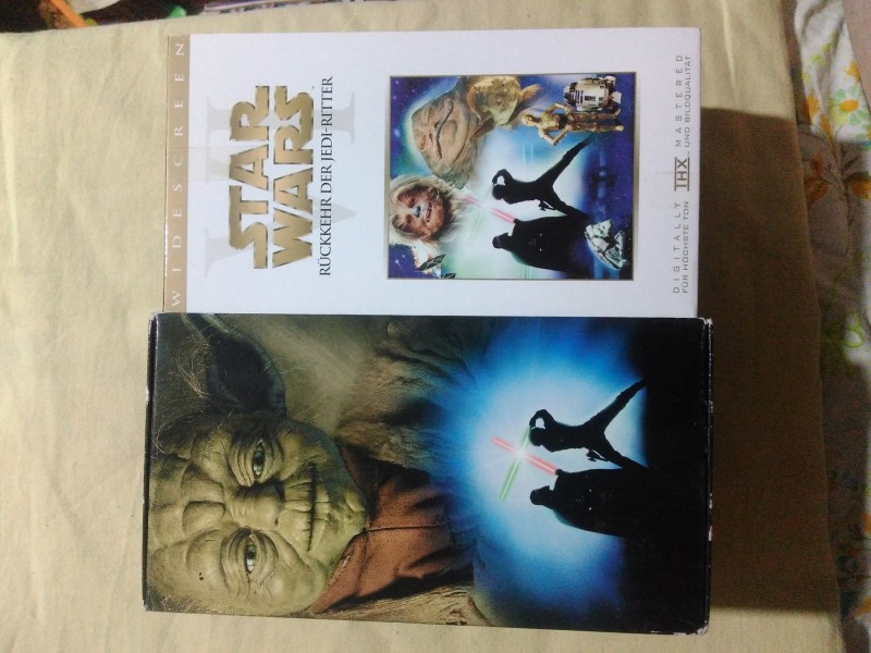 Star Wars IV,V, VI, VHS