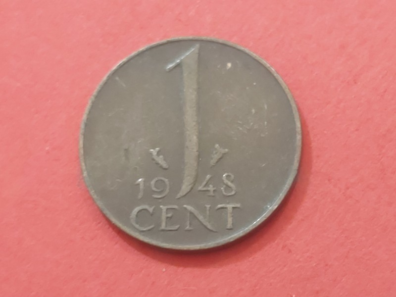 Holandija - 1 cent 1948 god