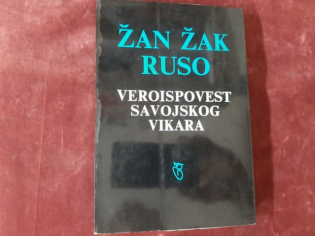 625 Veroispovest savojskog vikara - Žan Žak Ruso