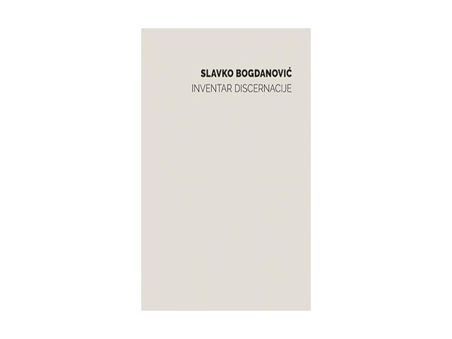 Inventar Discernacije - Slavko Bogdanović