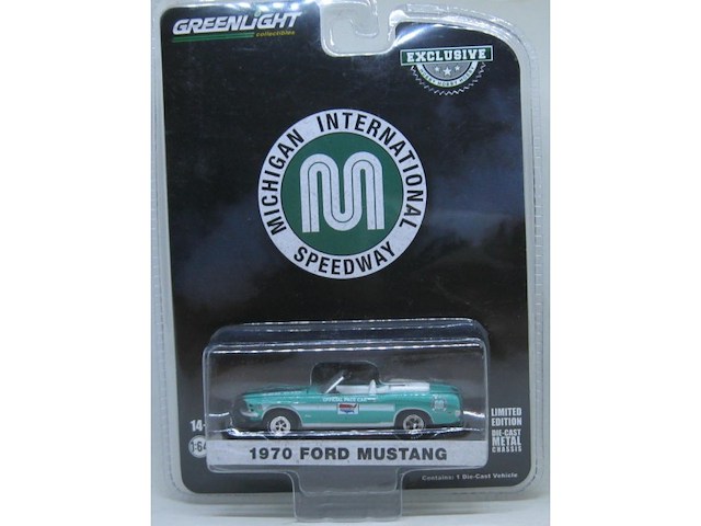 1:64 greenlight ford mustang `70