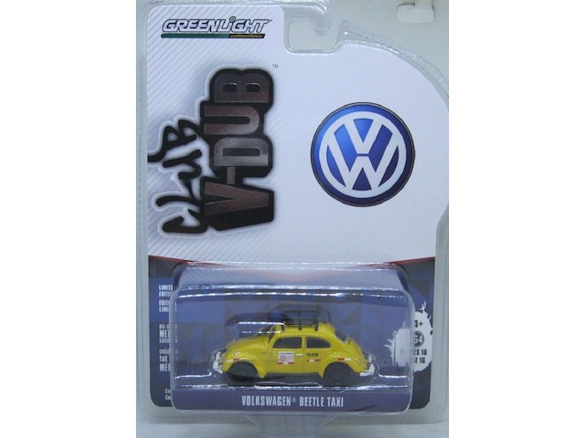 1:64 greenlight VW beetle taxi