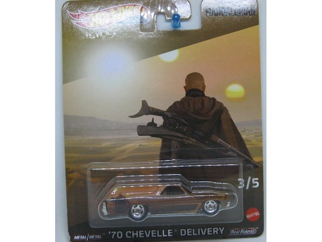 hot wheels chevrolet chevelle `70 delivery