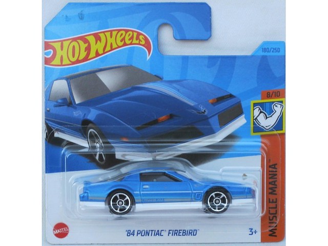 hot wheels pontiac firebird `84