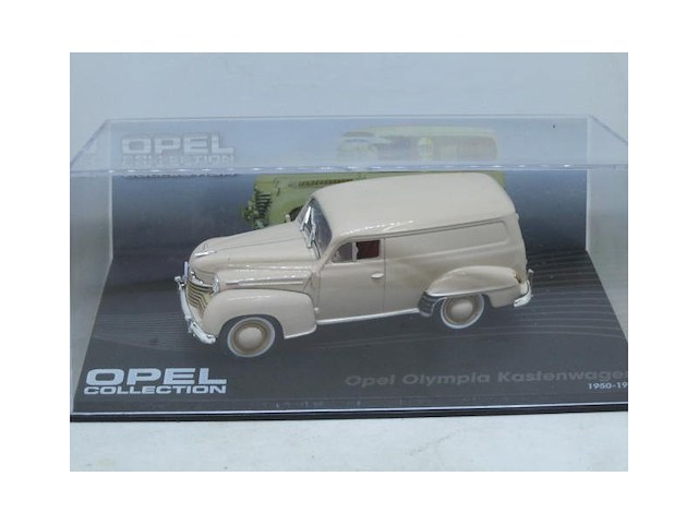 1:43 IXO/altaya opel olympia kastenwagen