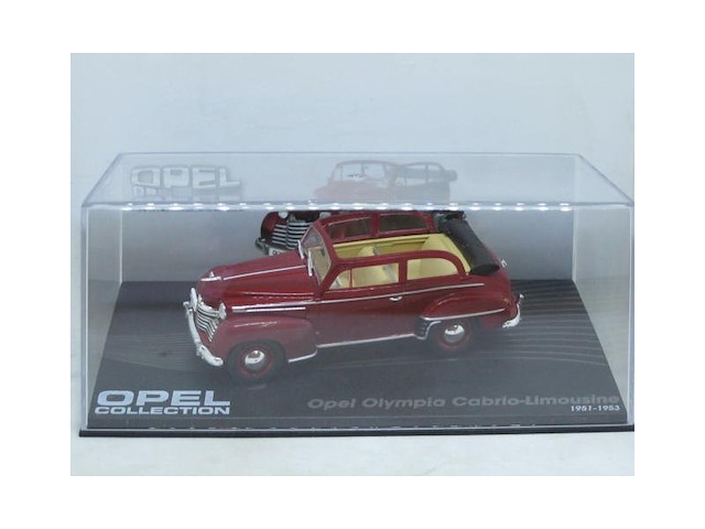 1:43 IXO/altaya opel olympia rekord cabrio-limousine