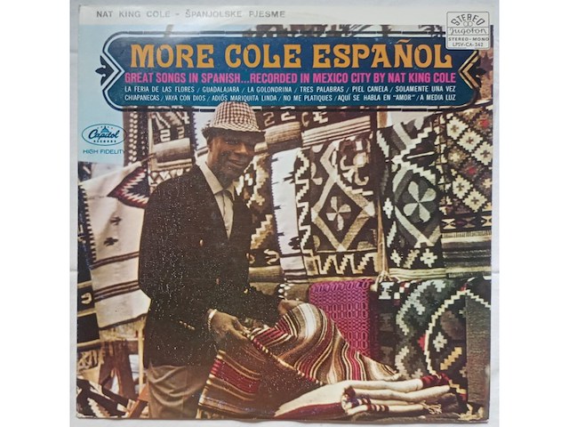 NAT  KING  COLE  -  MORE  COLE  ESPANOL