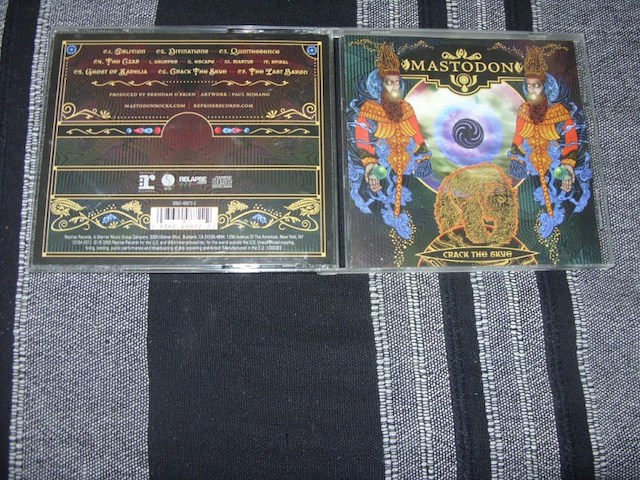 Mastodon – Crack The Skye CD Reprise EU 2009.