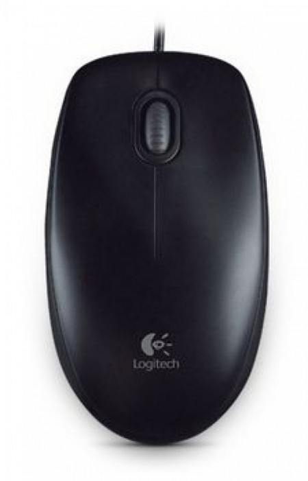 Miš USB Logitech B100 Optical Black OEM 910-003357