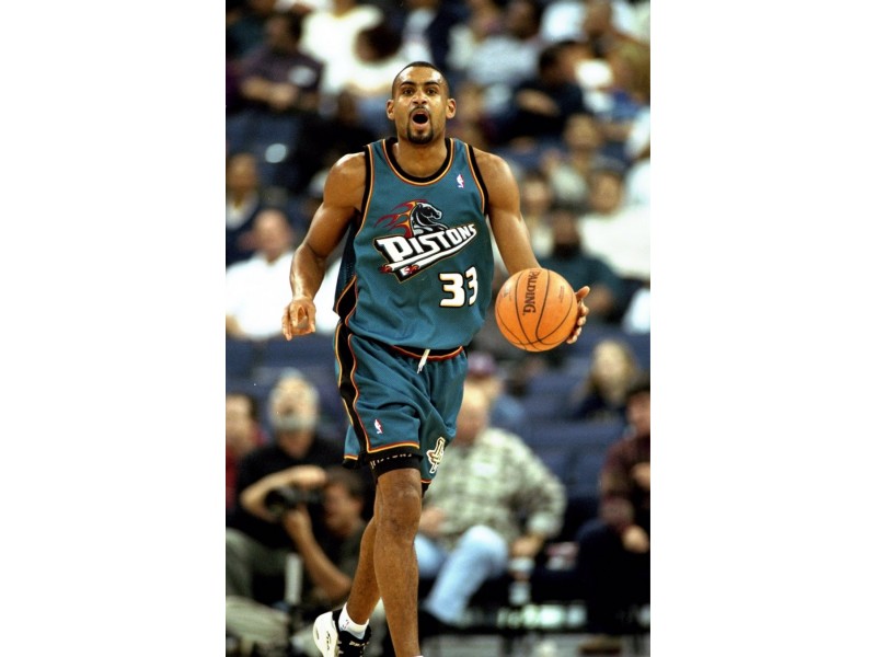Grant Hill Detroit Pistons Champion