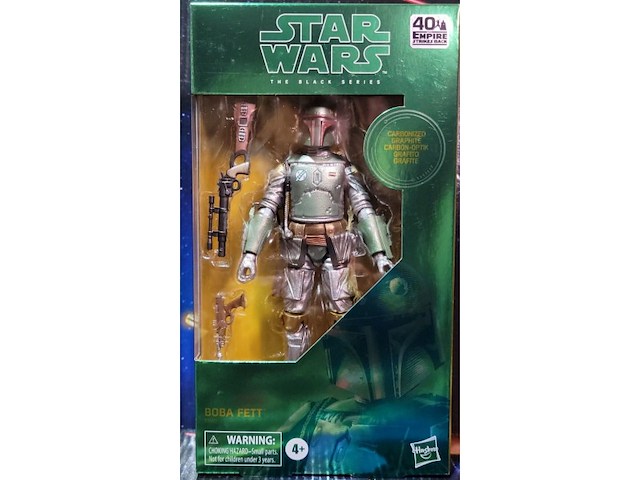 Star Wars Black Series Carbonized Graphite Boba Fett 6`