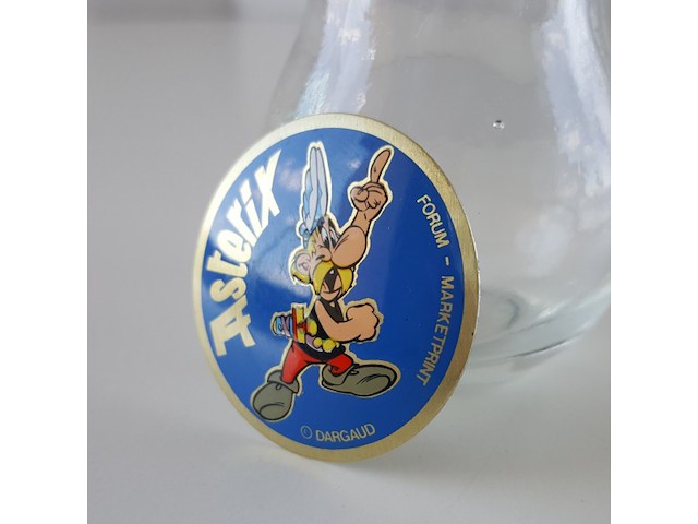 Asterix bedž - Forum Marketprint