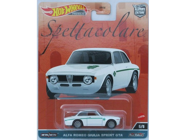 hot wheels alfa romeo giulia sprint GTA