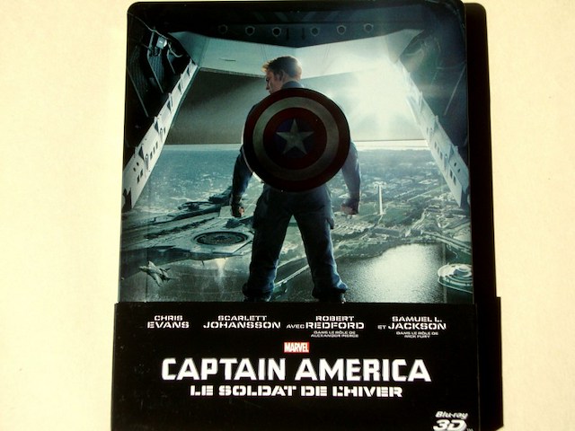 Captain America: The Winter Soldier [Steelbook, 2xBlu-R