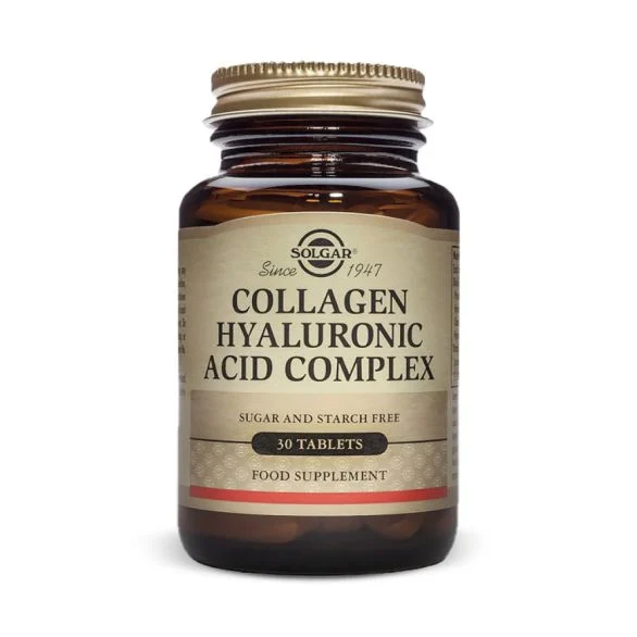 Solgar collagen hyaluronic acid complex, 30 tableta