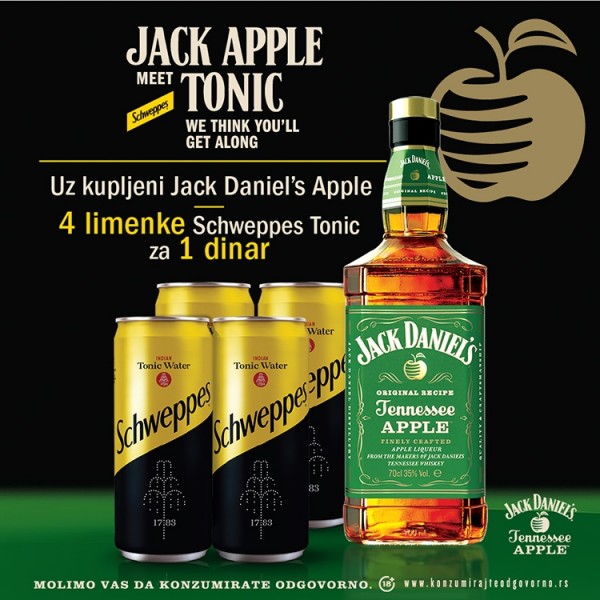 Jack Daniel's Tennessee Apple Liqueur 0.70l