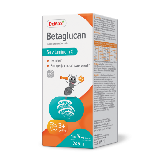 Dr. Max Betaglucan sirup 245ml