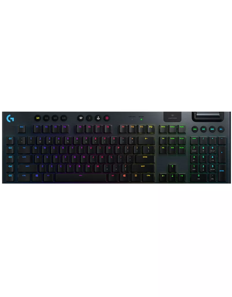 LOGITECH G915 LIGHTSPEED Wireless Mechanical Gaming Keyboard - CARBON - US INT'L...