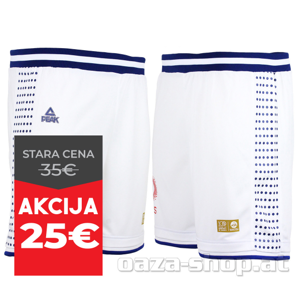 Šorts SRB PEAK 23/24 beli