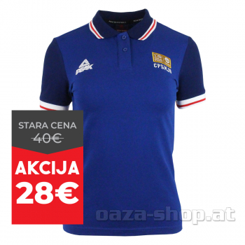 Ženska polo majica SRB PEAK 23/24 teget