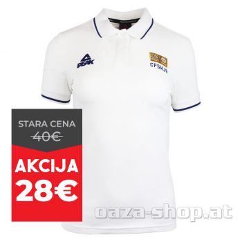 Ženska polo majica SRB PEAK 23/24 bela