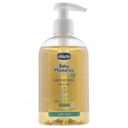 CHICCO BABY MOMENTS TEČNI SAPUN 250ML